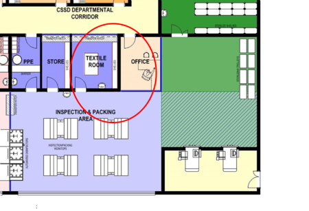 Central sterile services department - The HILLSIDE